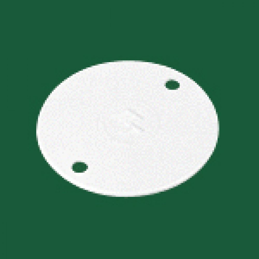 White PVC Standard Circular Lid, Finish: Gloss, Material: PVC ...